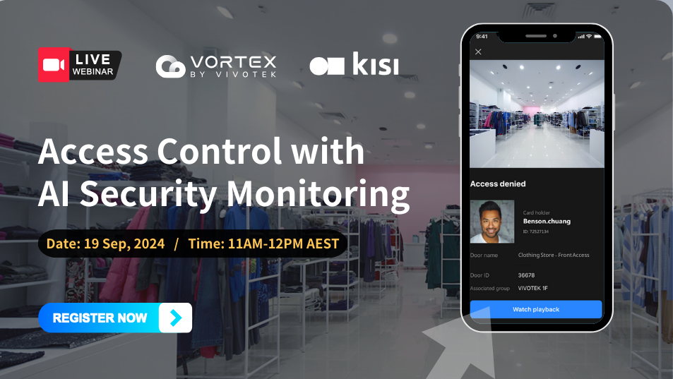 Access Control with VORTEX and KISI | VORTEX